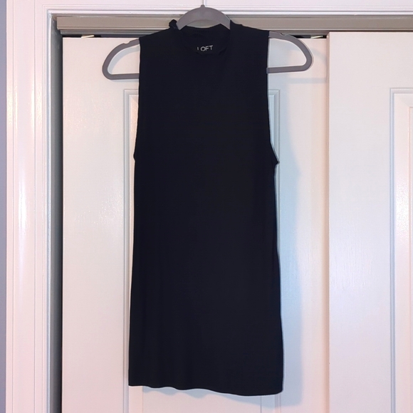 LOFT | Tops | Mock Neck Tank Top | Poshmark